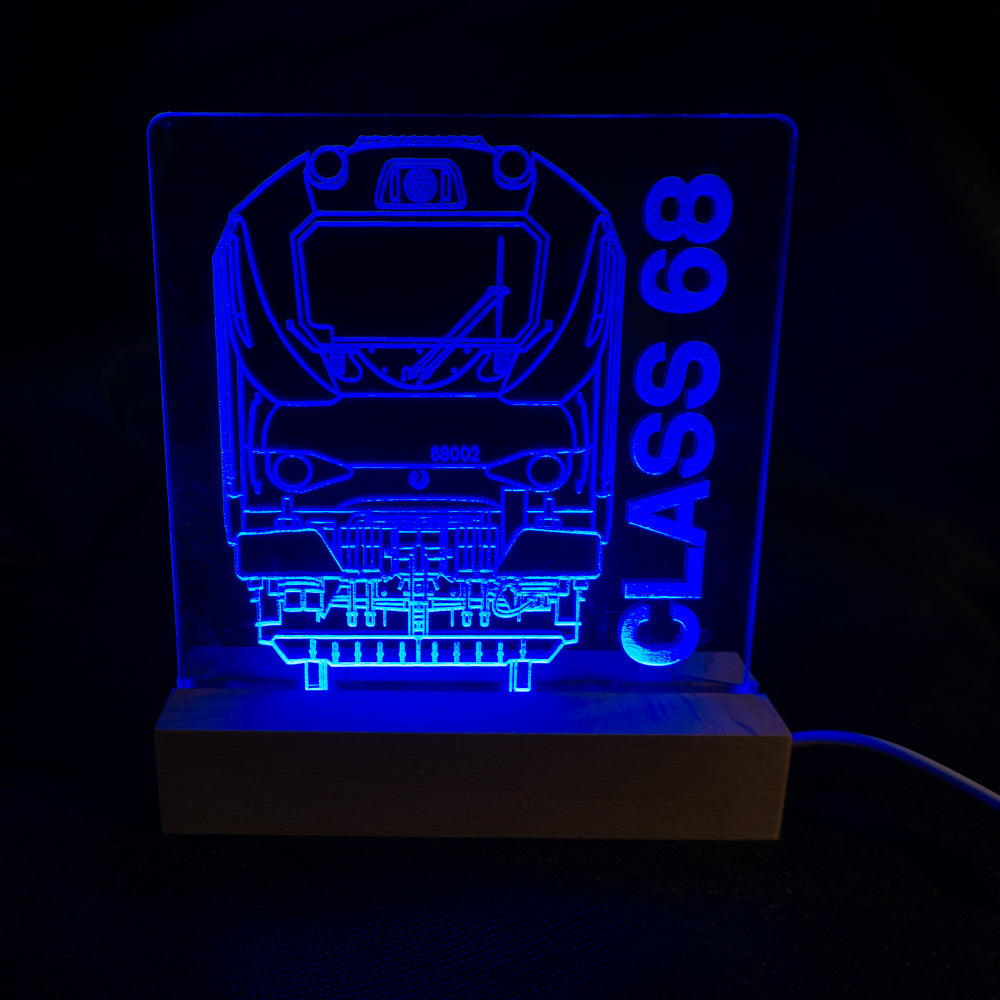 Diesel Loco Night Light (Front View) – Pixel Shack Limited