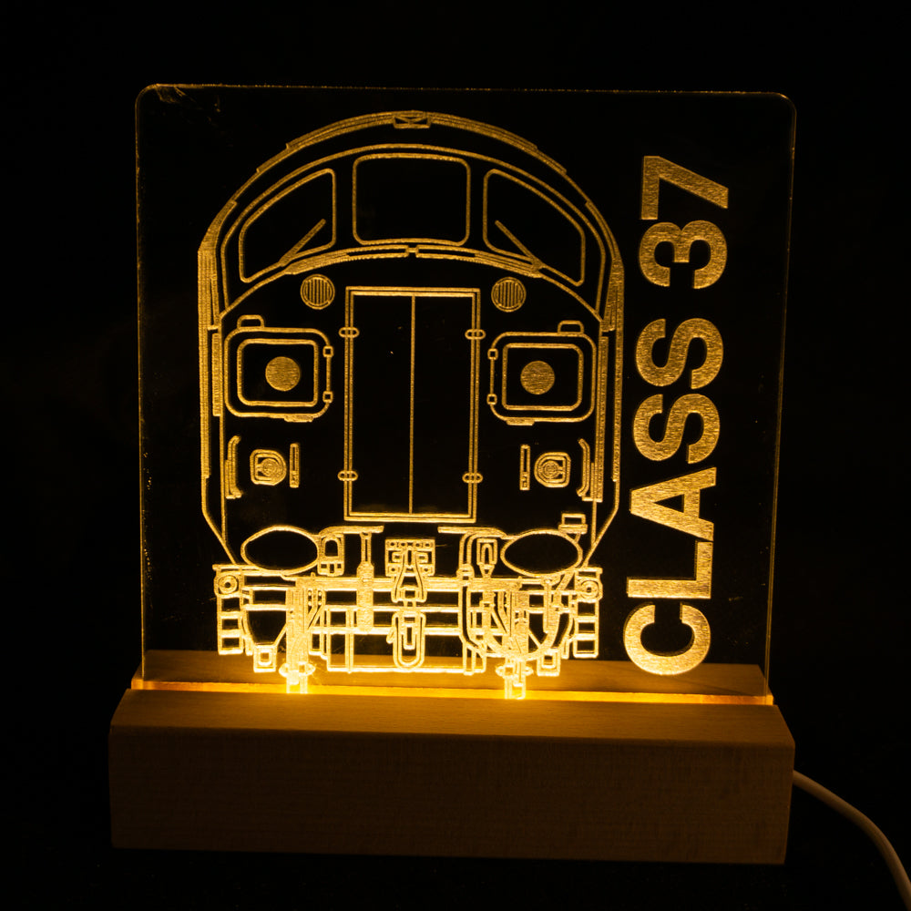 Diesel Loco Night Light (Front View) – Pixel Shack Store