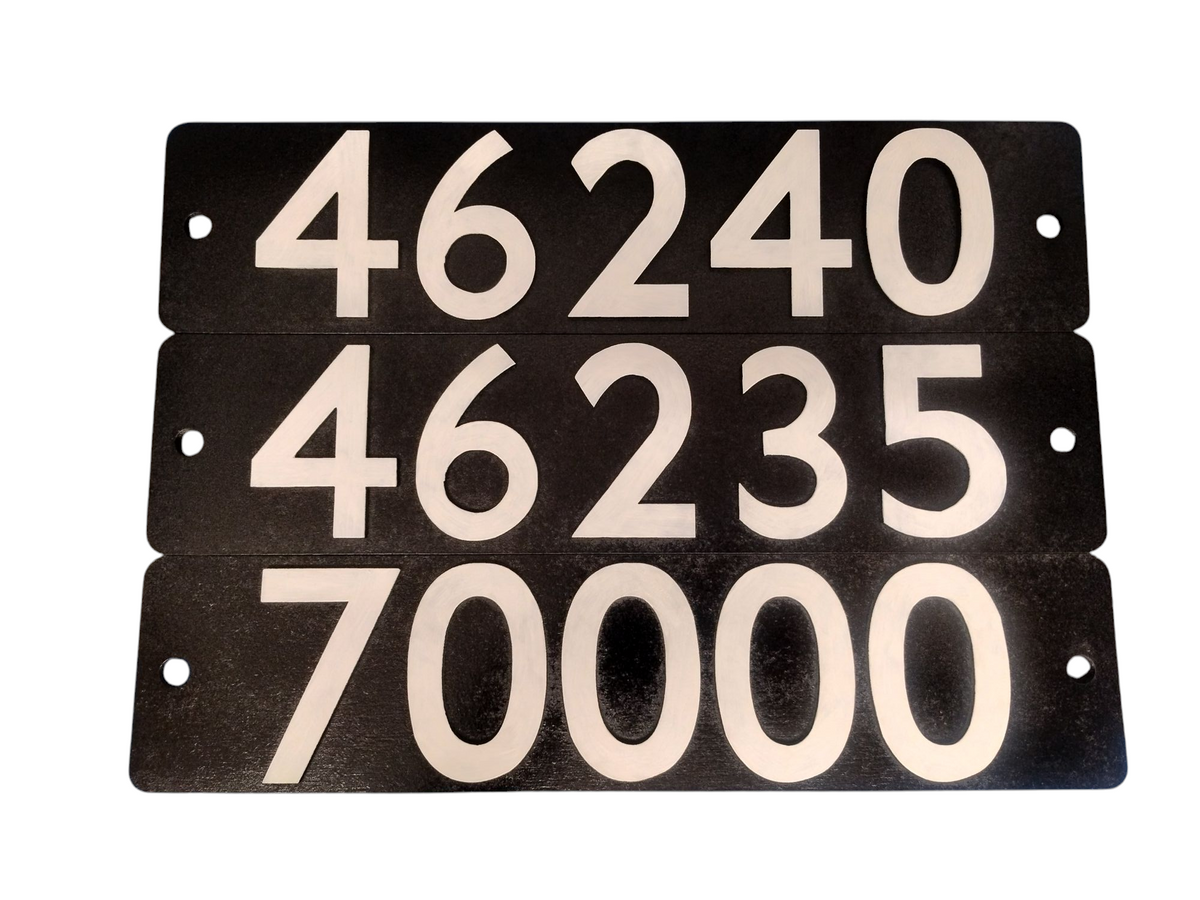 Smokebox Number Plates – Pixel Shack Store