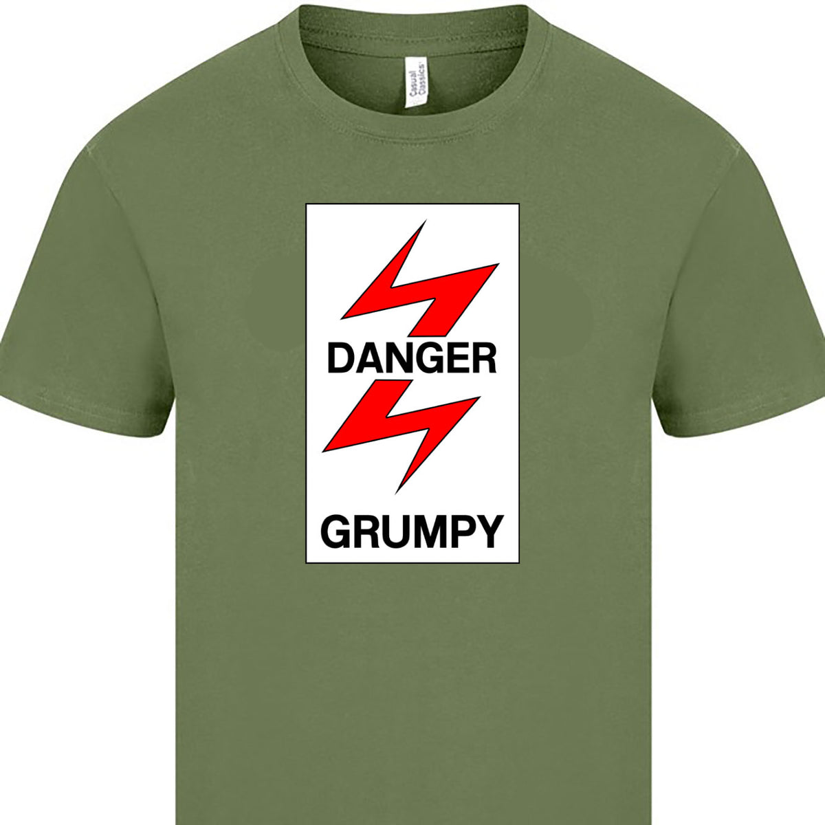 Danger : Grumpy - OLE Sign T shirt – Pixel Shack Store
