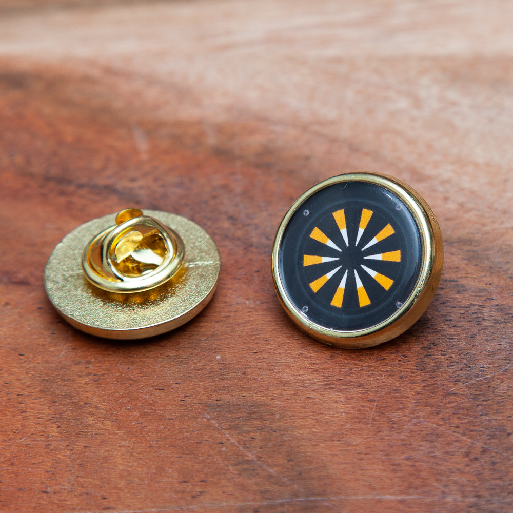 AWS 'Dartboard' pin badge – Pixel Shack Limited