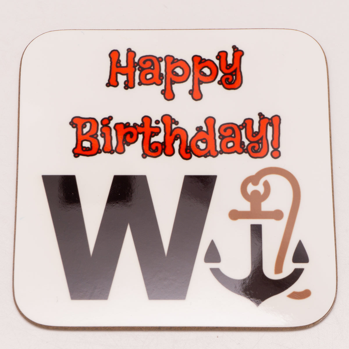 Happy Birthday Wanker! Mug/Coaster – Pixel Shack Store